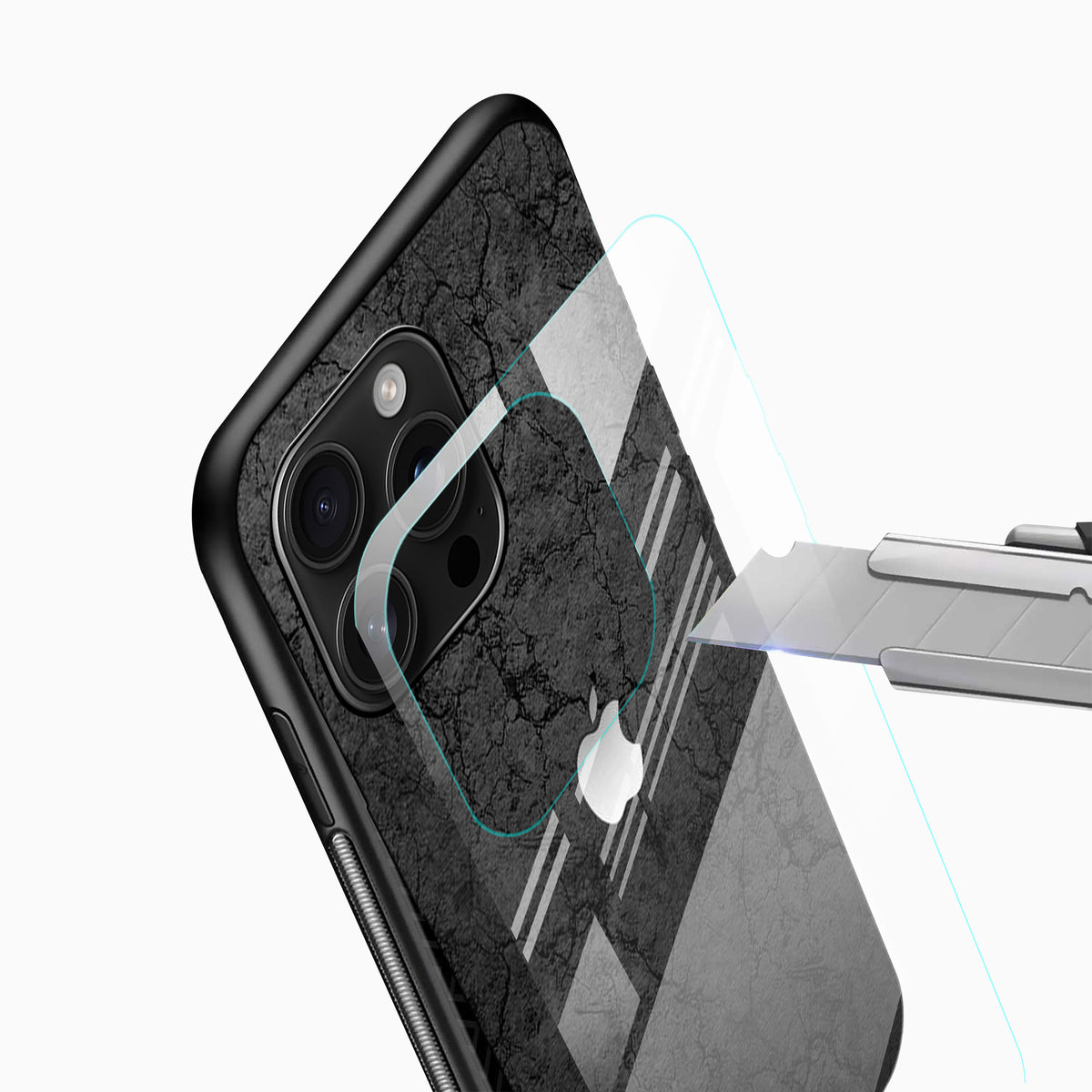 Dark Marble Glass Case – CoverStall